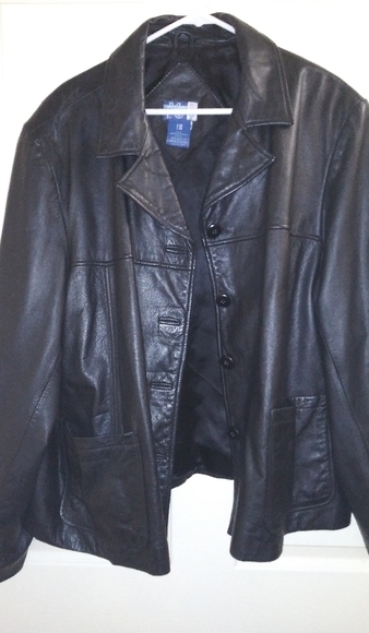 Venezia | Jackets & Coats | Black Leather Jacket | Poshmark